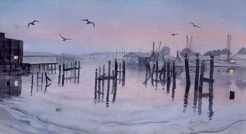 Laura D. Poss Watercolors | Paintings of Land and Sea