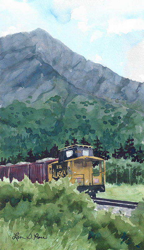 Laura D. Poss Watercolors | Paintings of Land and Sea