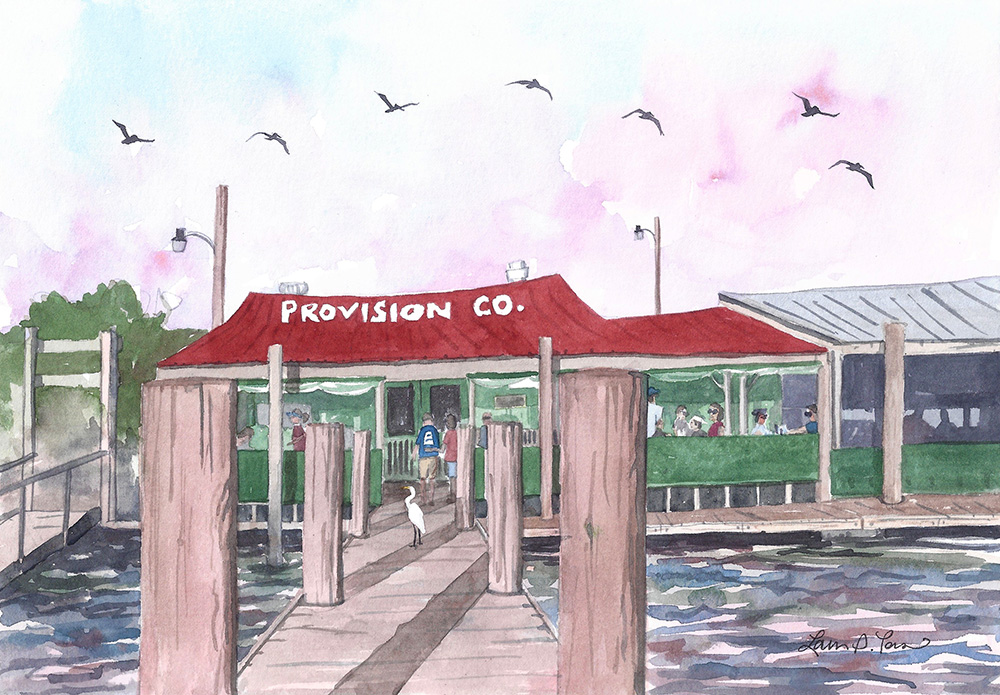 Laura D. Poss Watercolors | Paintings of Land and Sea