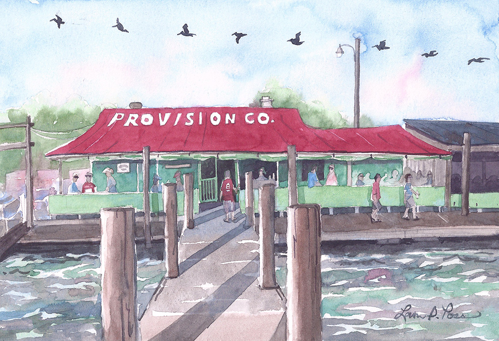 Laura D. Poss Watercolors | Paintings of Land and Sea
