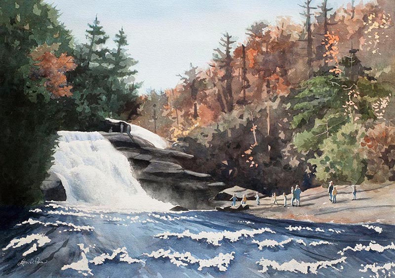 Laura D. Poss Watercolors | Paintings of Land and Sea