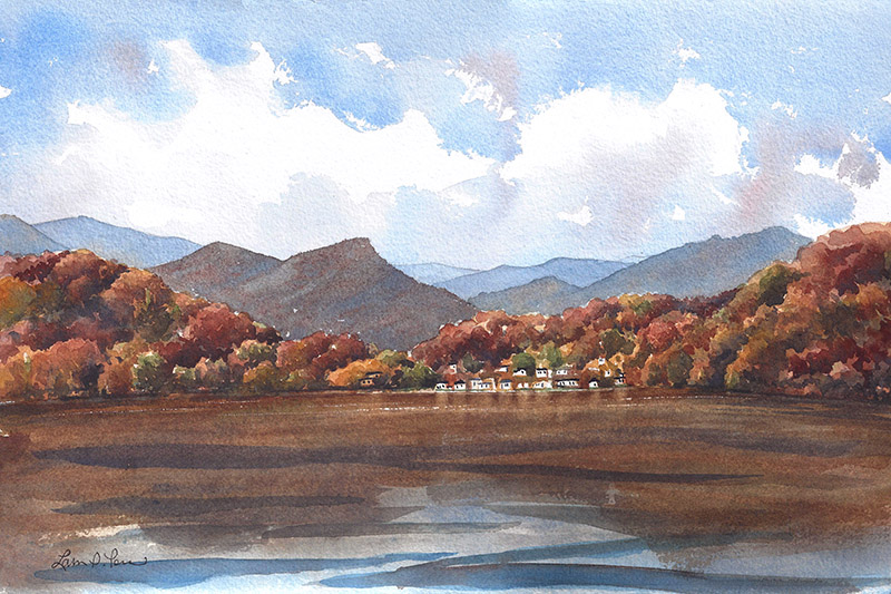 Laura D. Poss Watercolors | Paintings of Land and Sea