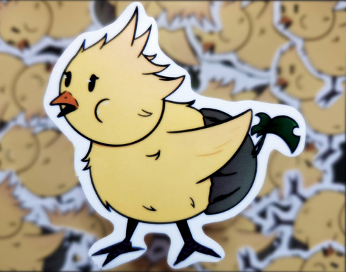 Baby Chocobo V1 Sticker | Kaikishi
