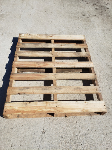 48" X 40" Wooden Pallet | plant-nursery-r