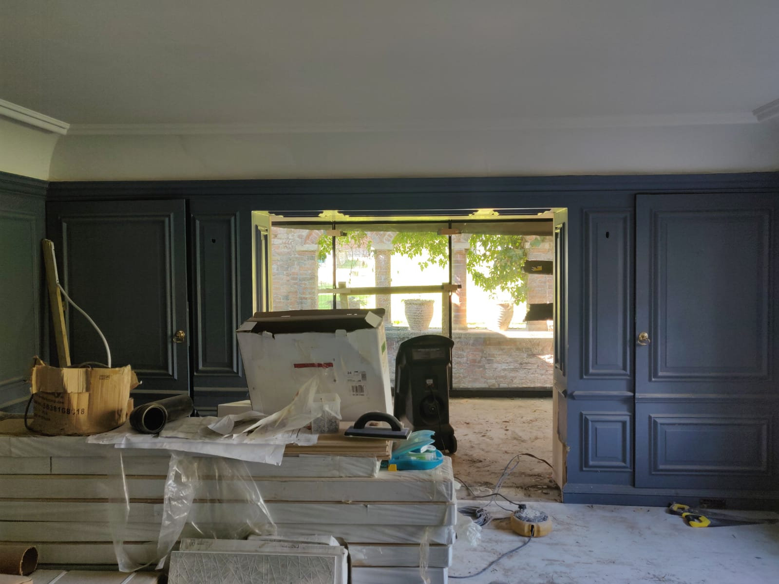 Construction as it develops on site at Sidcup