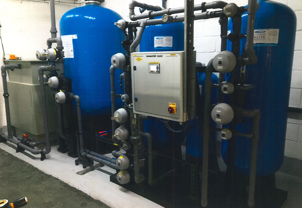 New DI Plant installed