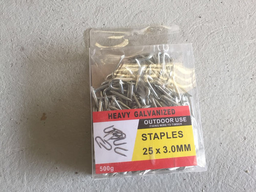 Staples Heavily Galvaized for timber | anpmetals