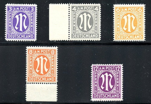 Germany AMG AM Post London Print Complete Set On Thin Paper | Pederson ...
