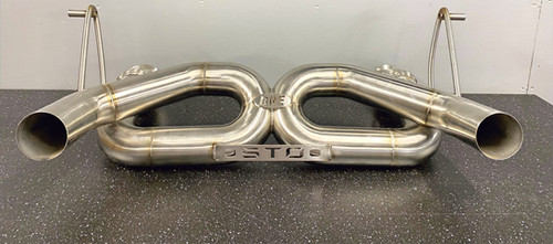 Lamborghini Huracan STO - Inconel Rear X Pipe - Non-Valved | BRE UK