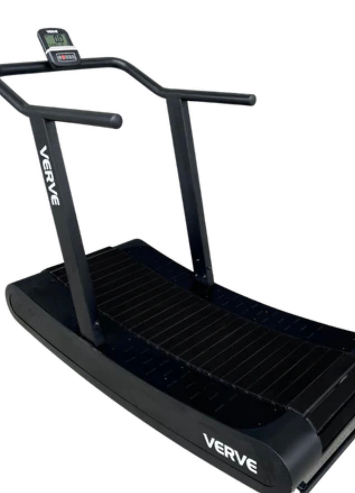 Why run on a CURVED treadmill