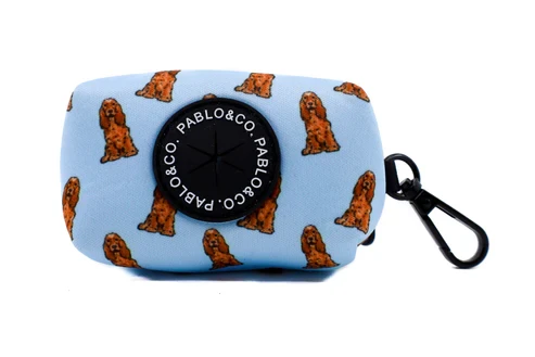 Pablo & Co - Cocker Spaniel - Poop Bag Holder | Dapper Dog Grooming