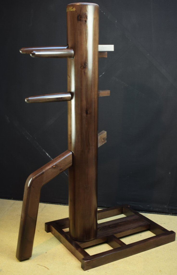 Freestanding Ip Man Wing Chun Wooden Dummy- English Walnut | Ulti-Mate ...