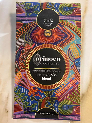 Orinoco N°3 bar: 70% | Orinoco Chocolate Co