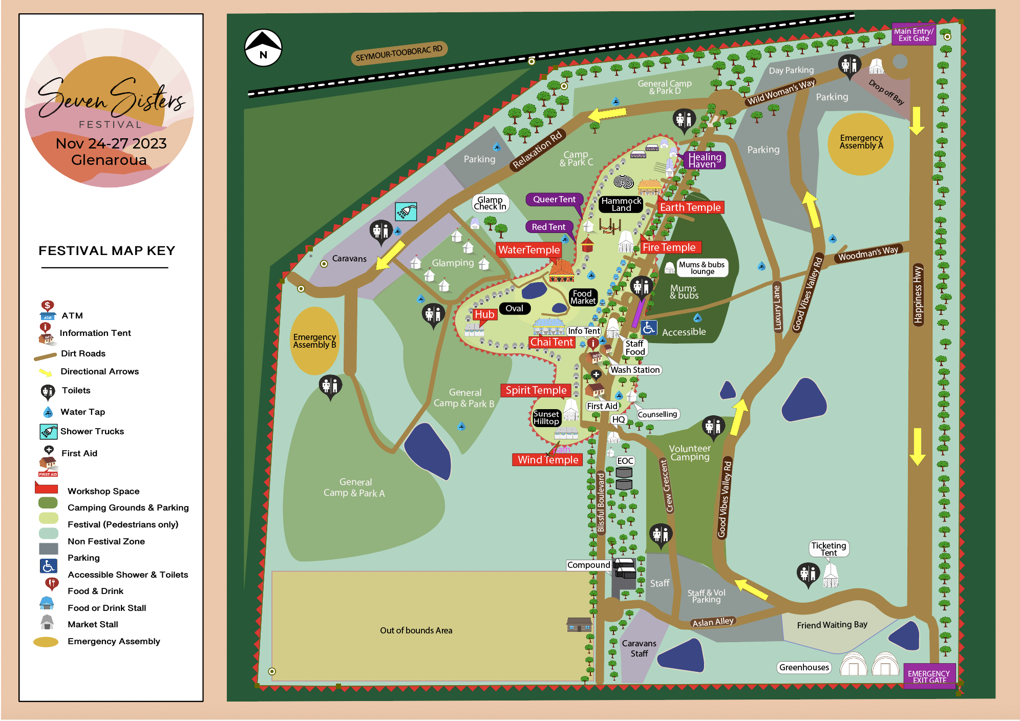 Map | SevenSistersFestival
