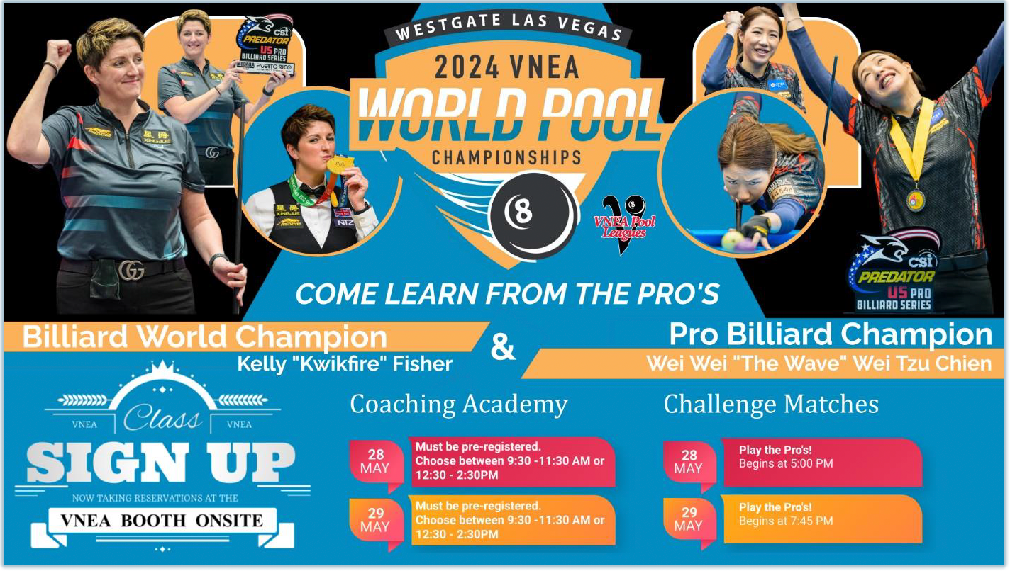 Female Pro Billiard Champions to appear as celebrity guests at the 2024 ...