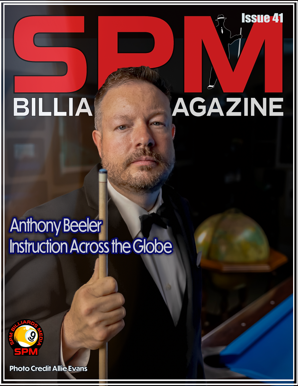 SPM Billiards Magazine Issue 41 Featuring Anthony Beeler