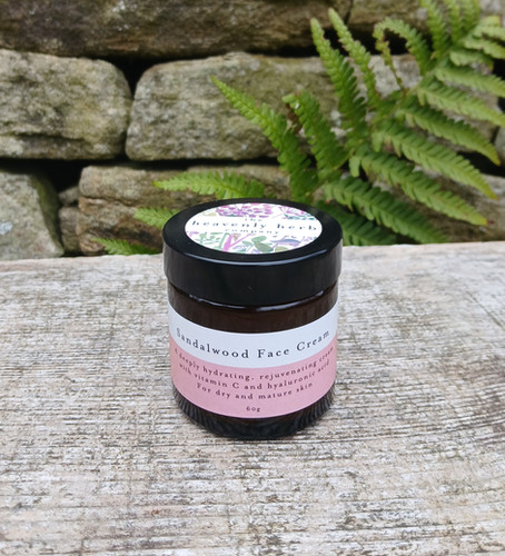 Sandalwood Face Cream for dry and mature skin 60ml | Mysite