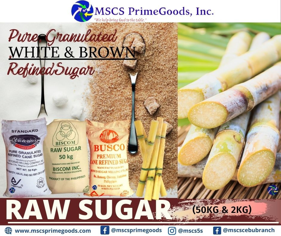 Sugar I MSCS PrimeGoods, Inc. I Greater Manila Area & Cebu, Philippines