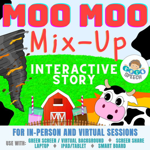 Moo Moo Mix-Up | Speech Therapy Activity | GoGo Speech