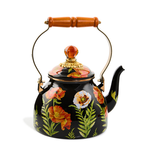 Poppy 2 Quart Tea Kettle | MacKenzie Childs UK