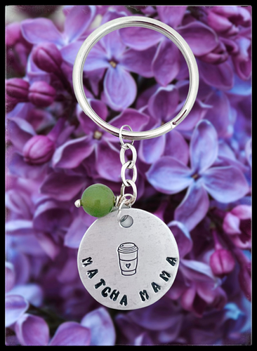 Matcha Mama Jade Keychain | Christy Robinson