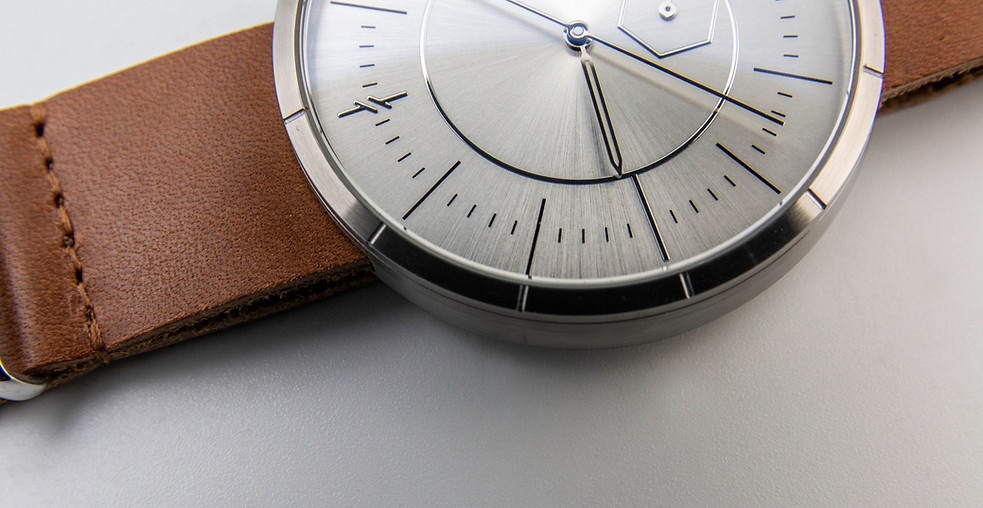 SIMPL WATCH, REVERSE COLLECTION, NO HAND DESIGNER WATCH FOR MINIMALIST.