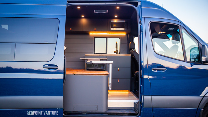 Redpoint Vanture Camper Vans | Custom Van Build | Michigan