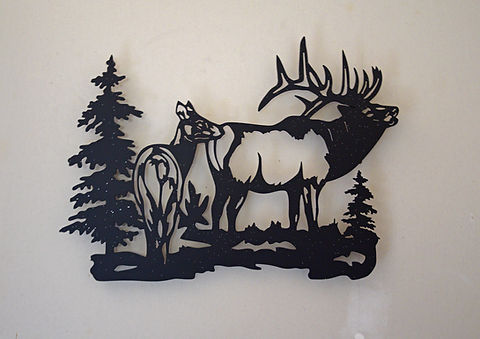elk wall decor