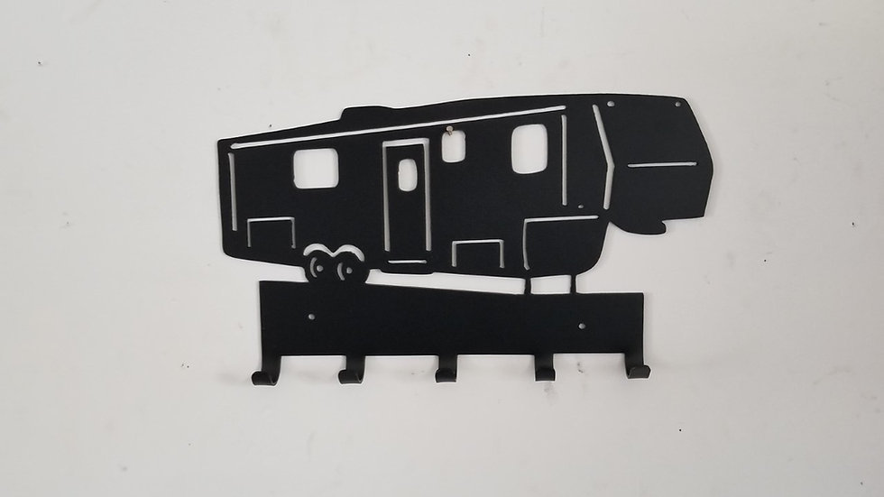 Fifth wheel keys holder | Michigan in Metal