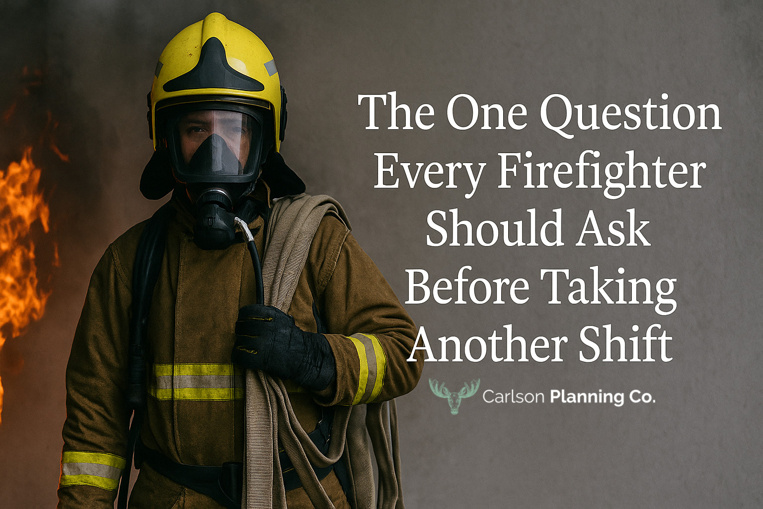 The One Question Every Firefighter Should Ask Before Taking Another Shift
