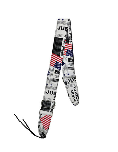 US Flag Guitar Strap | MusicM