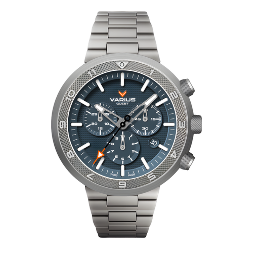 QUEST (STEEL BLUE) | Varius Watches 1