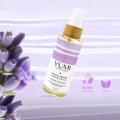 YUMI en Provence Gentle Mist Body and Hair - Lavender | YUMI Lashes AUS