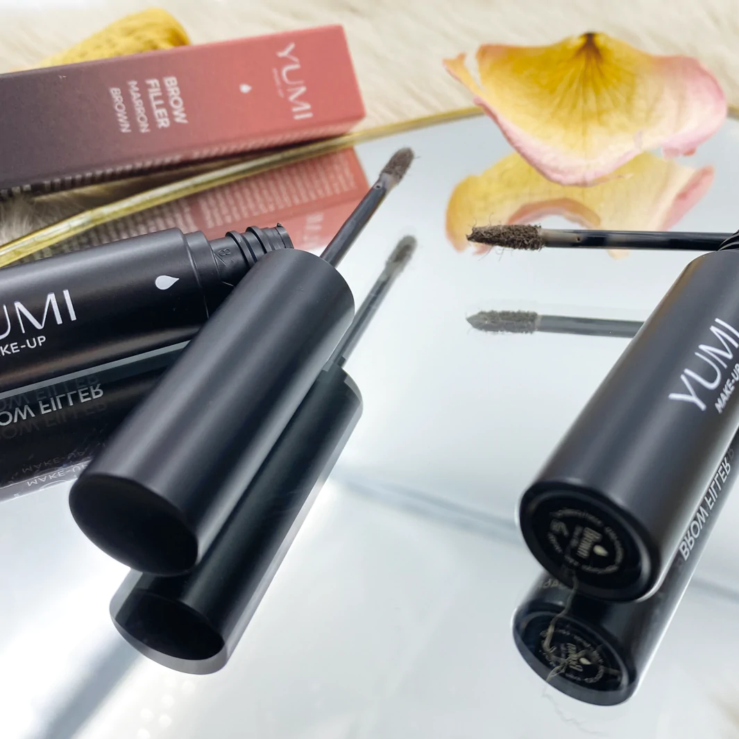 YUMI Brow Filler with Fibers. (Dark Brown) | YUMI Lashes AUS