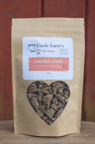 Uncle Larry's Chicken Liver - 2oz | Uncle Larrys Pet T 1