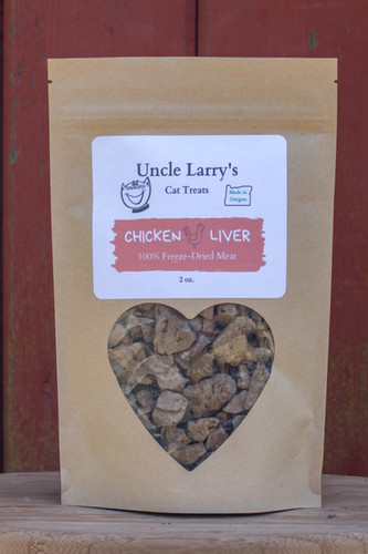 Uncle Larry's Chicken Liver Cat | Uncle Larrys Pet T 1