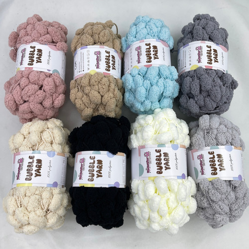 Bubble yarn | thehandcrafter