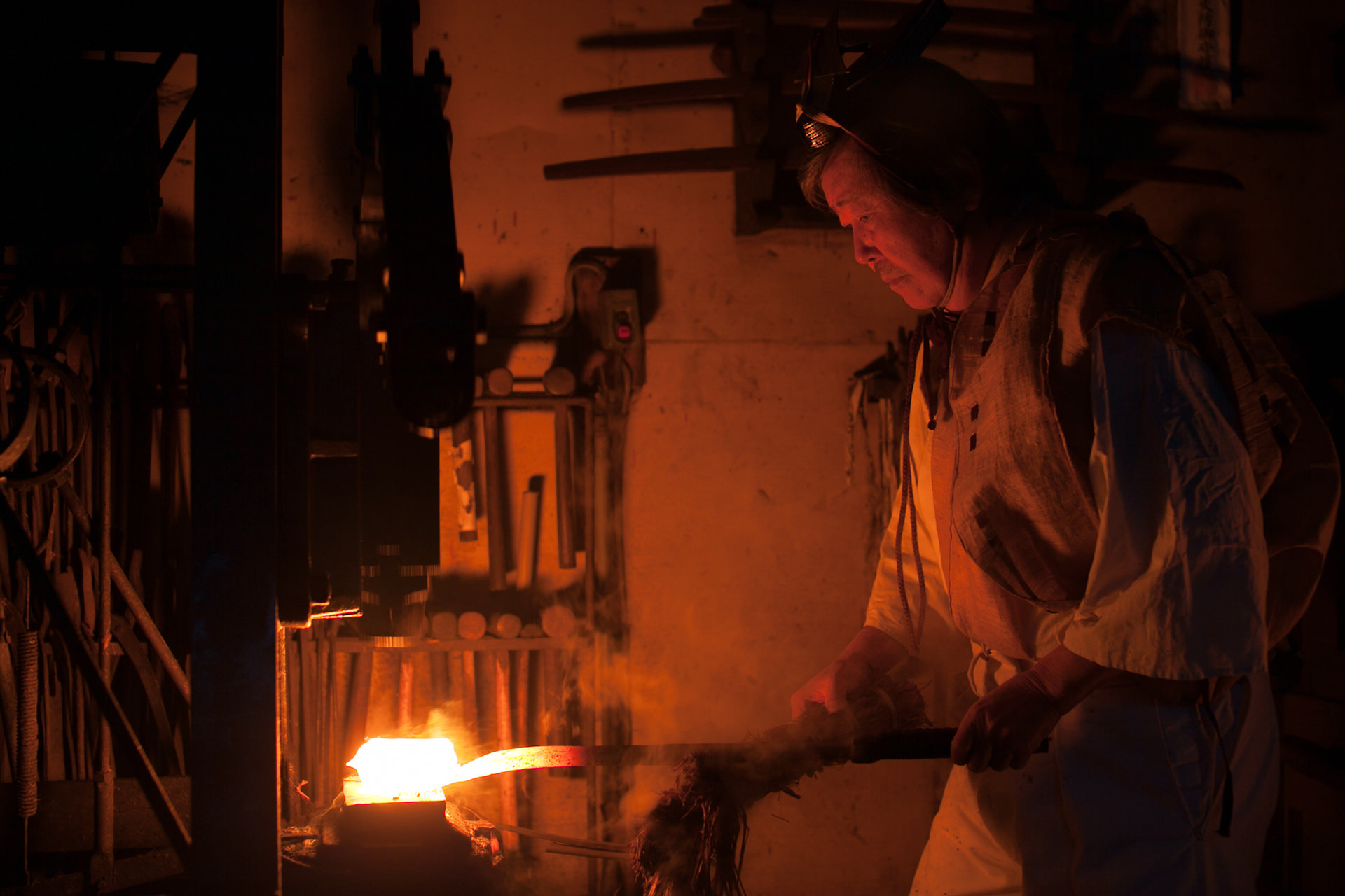Japanese Sword "Katana" Blacksmith Tour and Sword-worshiping Experience ...