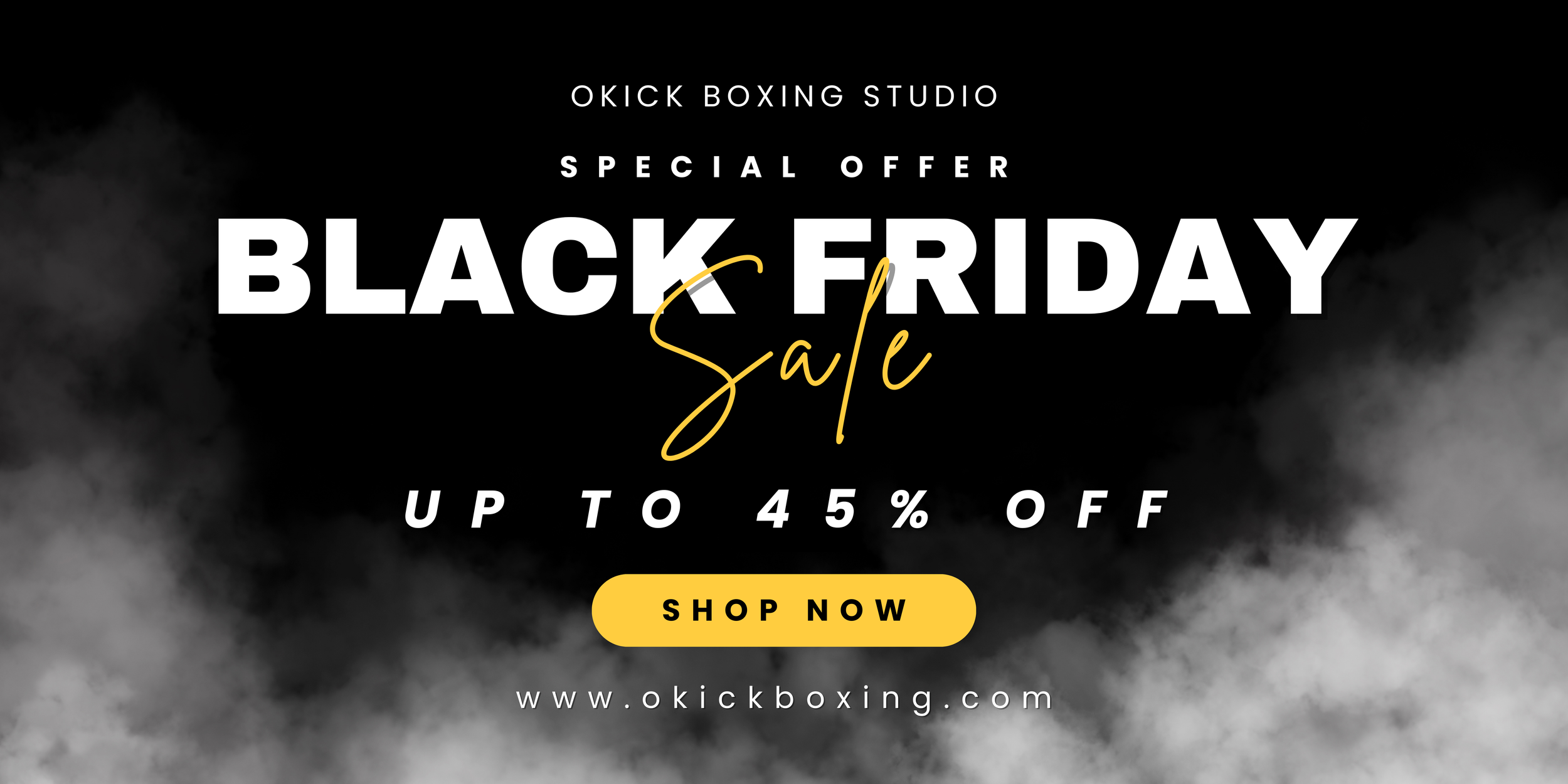 OKICK Boxing Black Friday Sale: Our Biggest Punch Card & Private ...