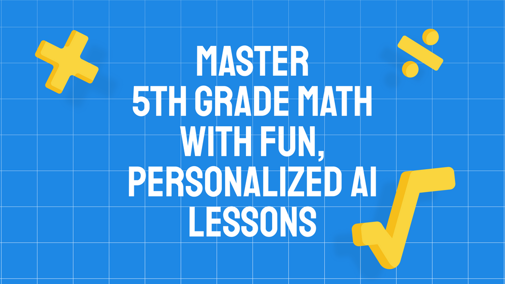 5th Grade Math Lessons | Torvic AI