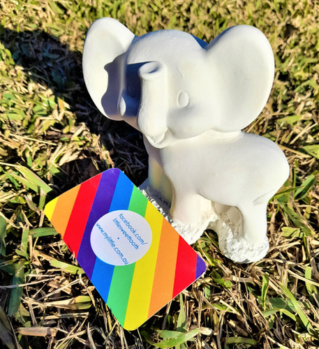 Large Elephant 3D Plaster | mylittle