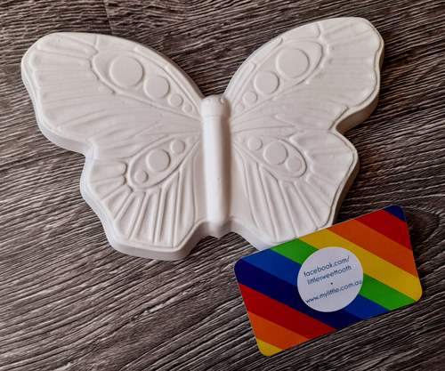 2D XL Butterfly plaster figurine | mylittle