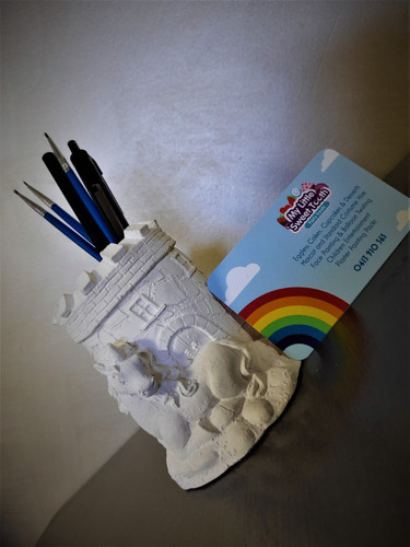 Unicorn Pen Holder Plaster Figurine | mylittle