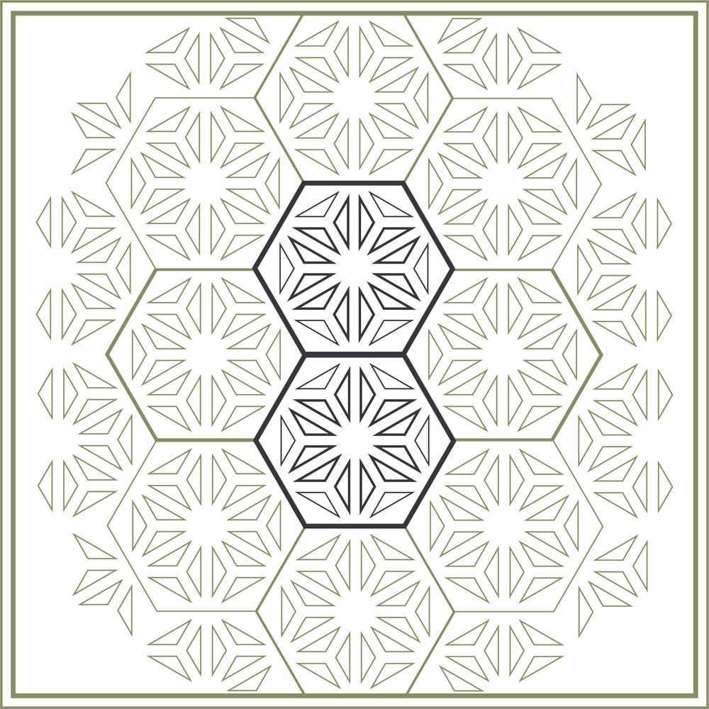 DESIGN | Symbolism | Asanoha Geometric Pattern