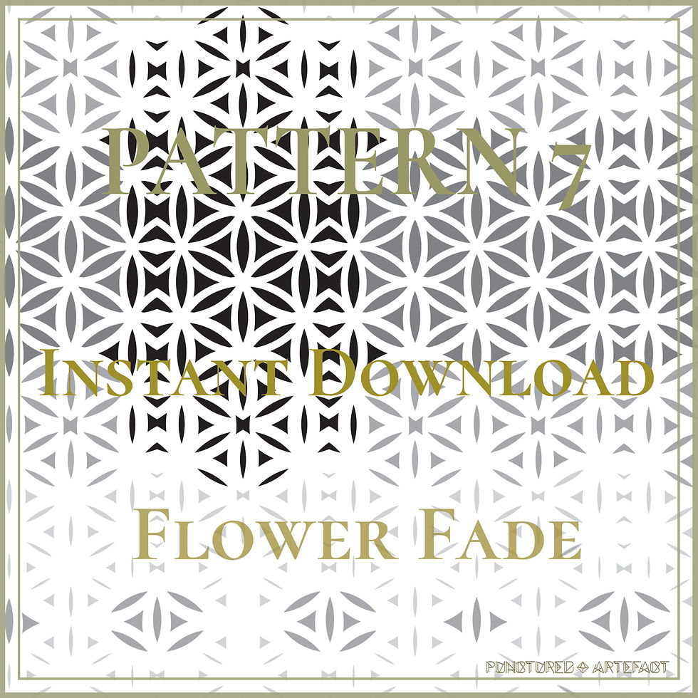 Sacred Geometry Tattoo Flash | Sacred Geometry Art |Punctured Artefact