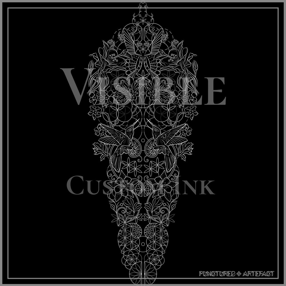 Blog | Custom Tattoo Design | Visible | Nature + Geometry | PUNCTURED ...