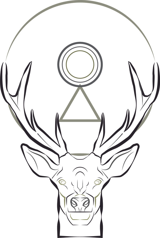 DESIGN | Symbolism | Stag | Tattoo Art