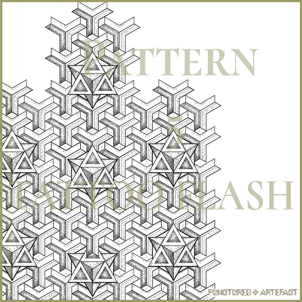 Pattern | Tattoo Flash Art Download | Punctured Artefact | Shop