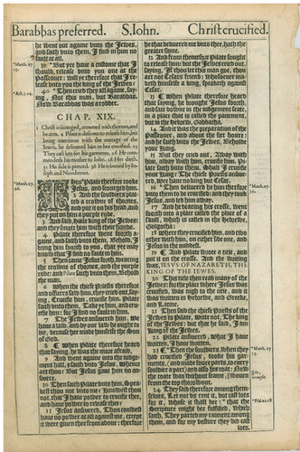 John 18:9-18:38a - 18:38b-19:24 | mcelroyrarebible