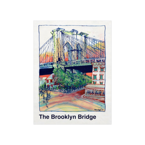 The Brooklyn Bridge 18 x 24" Print | Kevin Zych